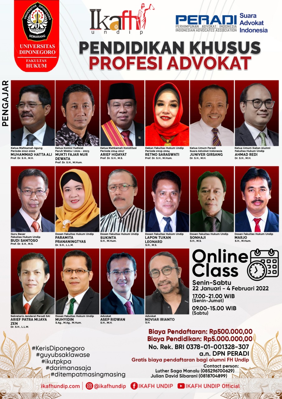 PKPA Online 2022 | PERADI